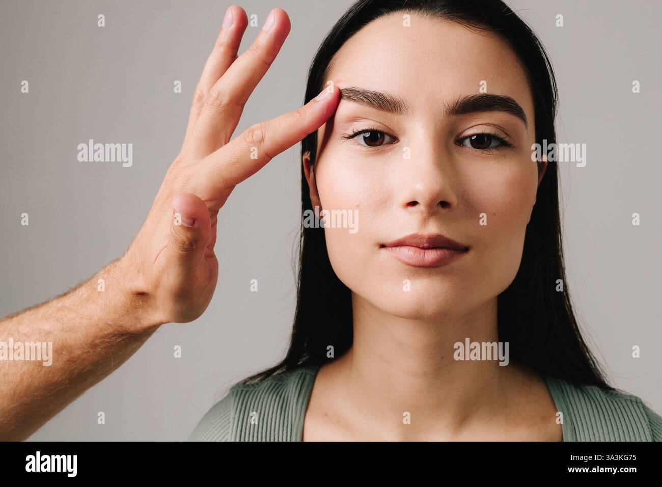 Blepharoplasty to get rid of excess skin from eyelids. Going through ...