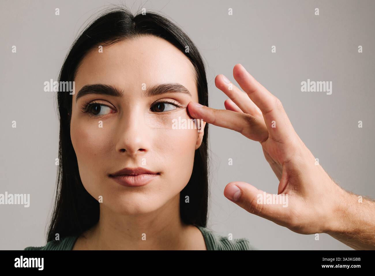 Eyelid tape hi-res stock photography and images - Alamy