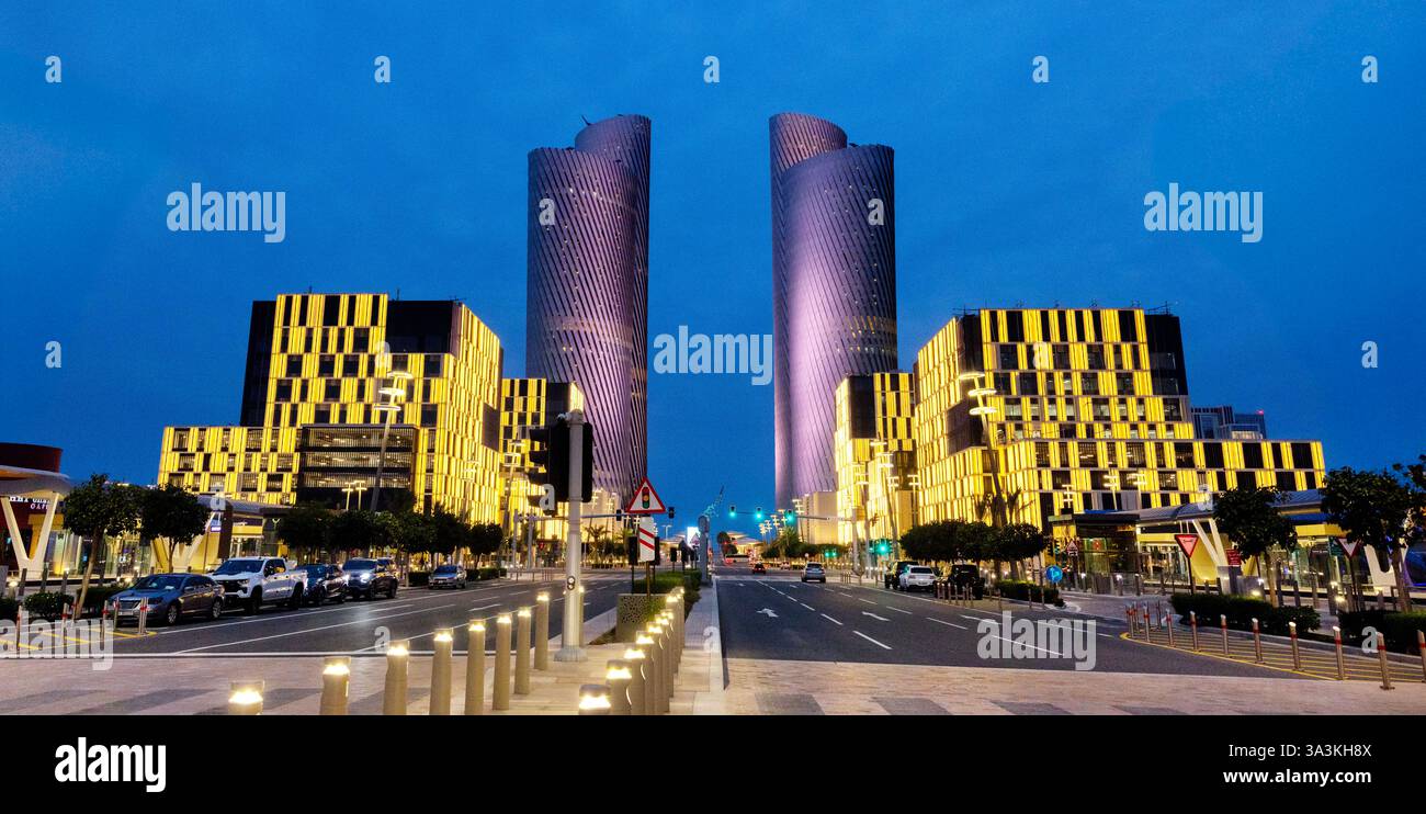 Ramadan celebrations in Lusail Boulevard Doha Qatar 18-03-2025 Stock ...