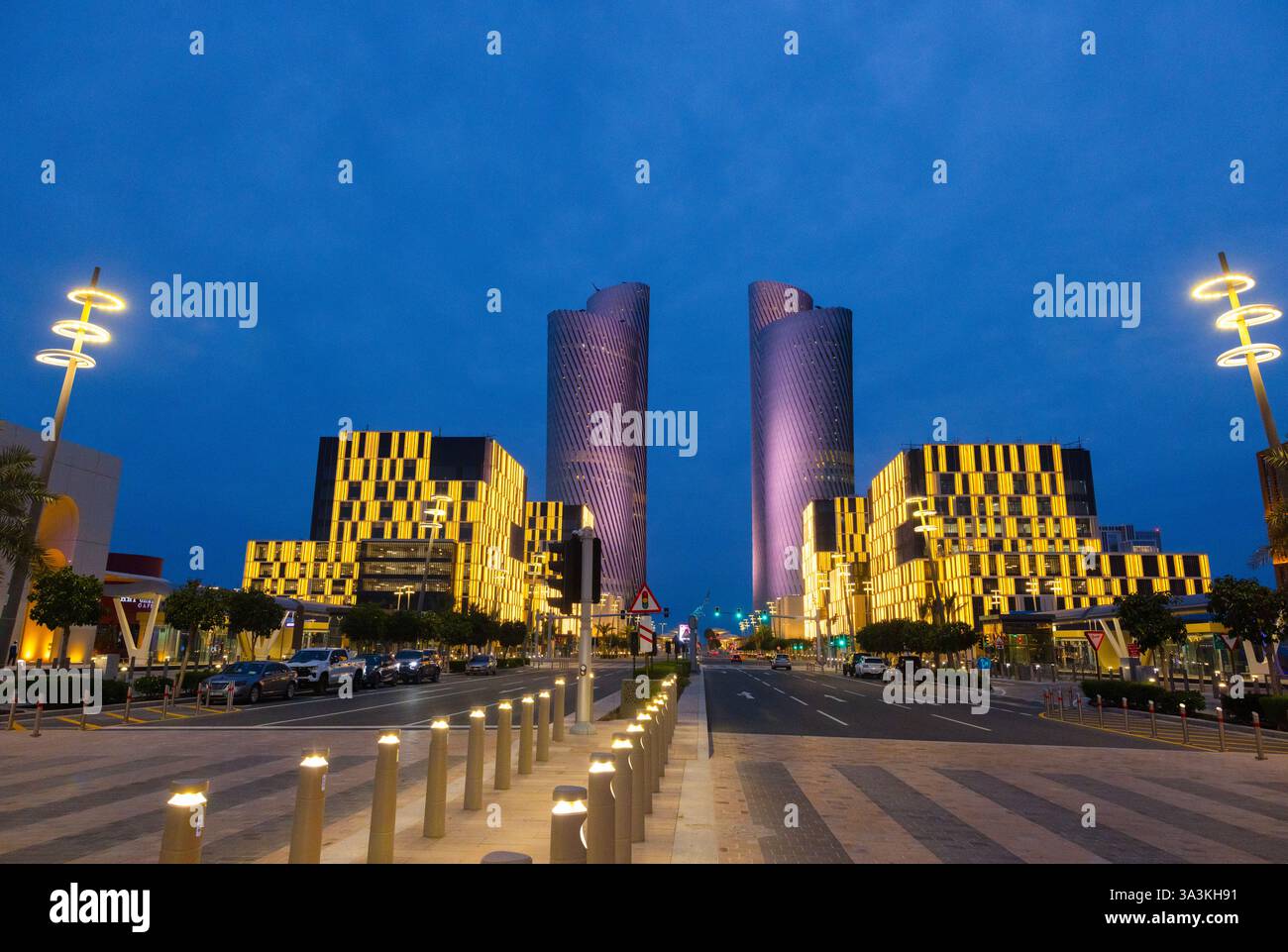 Ramadan celebrations in Lusail Boulevard Doha Qatar 18-03-2025 Stock ...