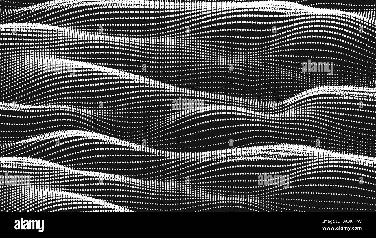 Point wave smooth texture. Abstract dot background. Technological ...