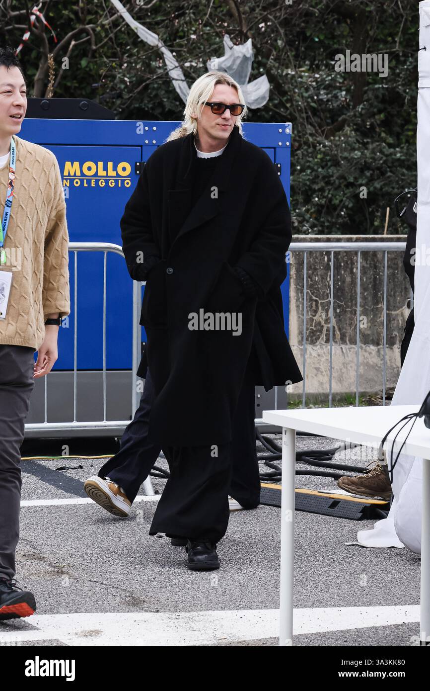 Milan, Italy. 16th Mar, 2025. Grass, Celebrity Sightings - Jamie ...