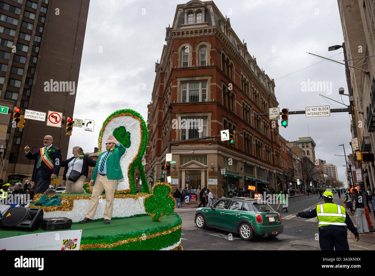 Baltimore, Maryland, USA. 16th Mar, 2025. The St. Patrick Parade on ...