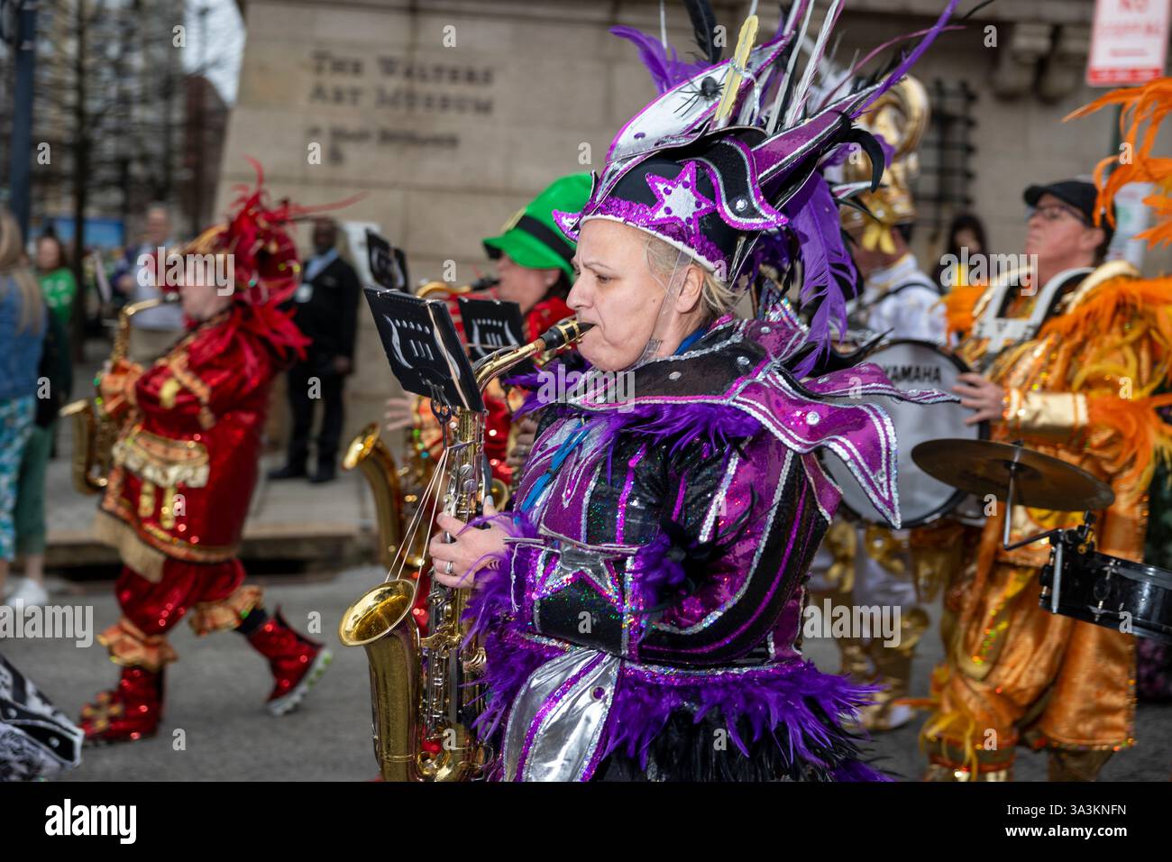 Baltimore, Maryland, USA. 16th Mar, 2025. The St. Patrick Parade on ...
