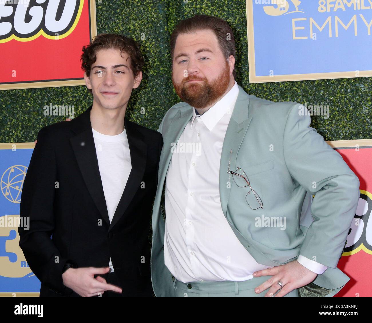 LOS ANGELES - MAR 15: Jacob Tremblay, Paul Walter Hauser at the 3rd ...