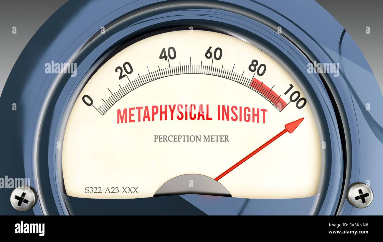 Metaphysical Insight and Perception Meter that is hitting a full scale ...