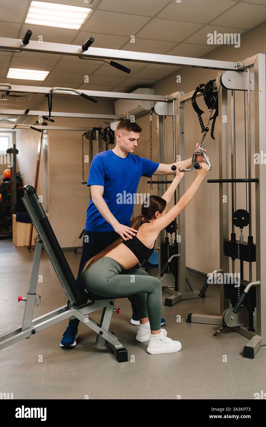 Doing therapeutic gymnastics to return lost mobility. Spine ...