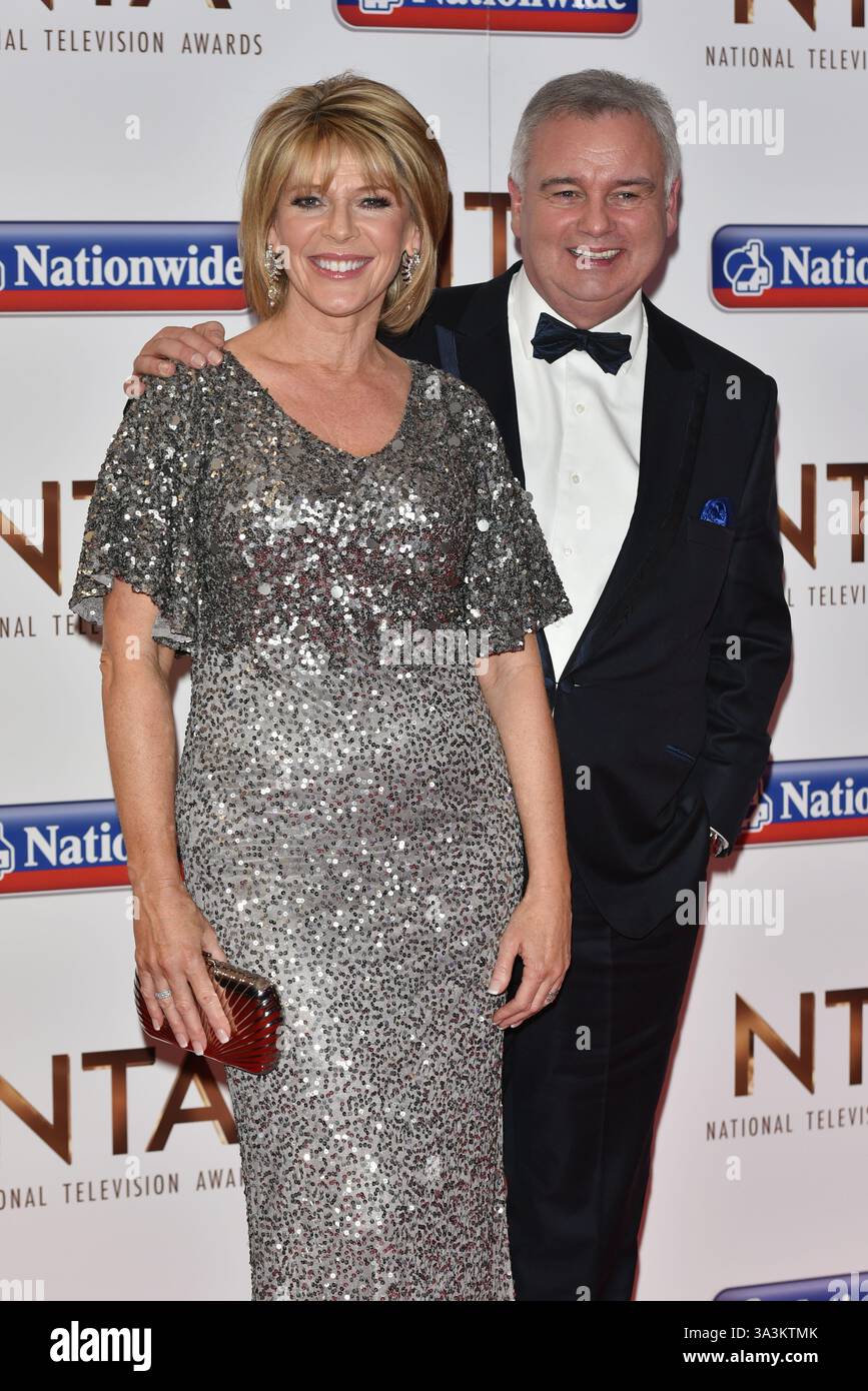 Ruth Langsford, Eamonn Holmesat the National Television Awards 2016 ...