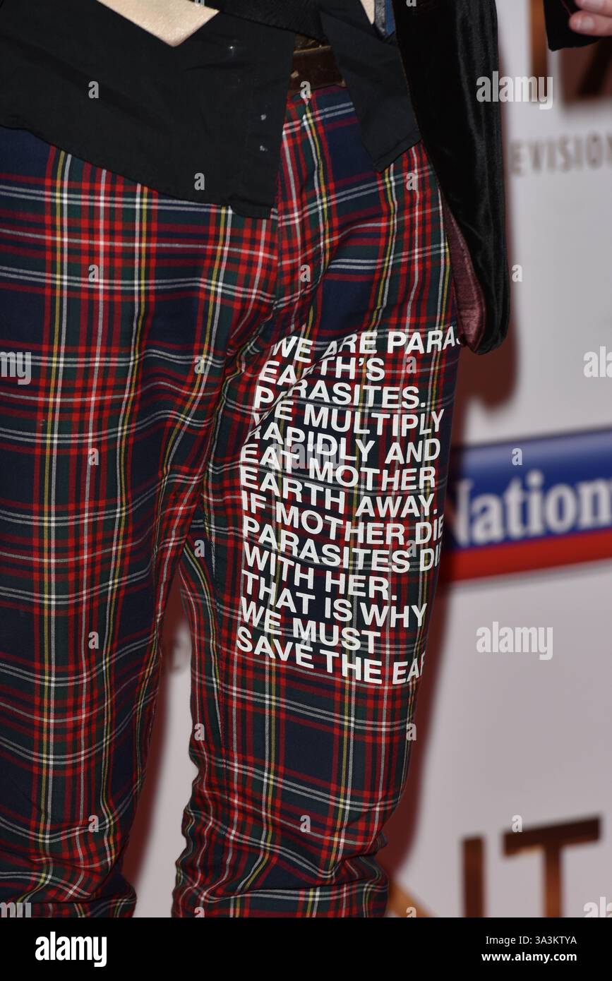 Billy Connolly at the National Television Awards 2016, The O2 Arena ...