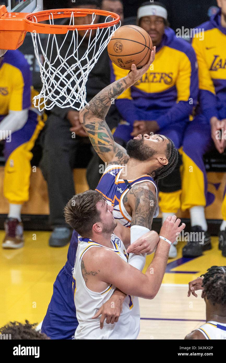 March 16, 2025, Los Angeles, California, USA: Phoenix Suns' Nick ...