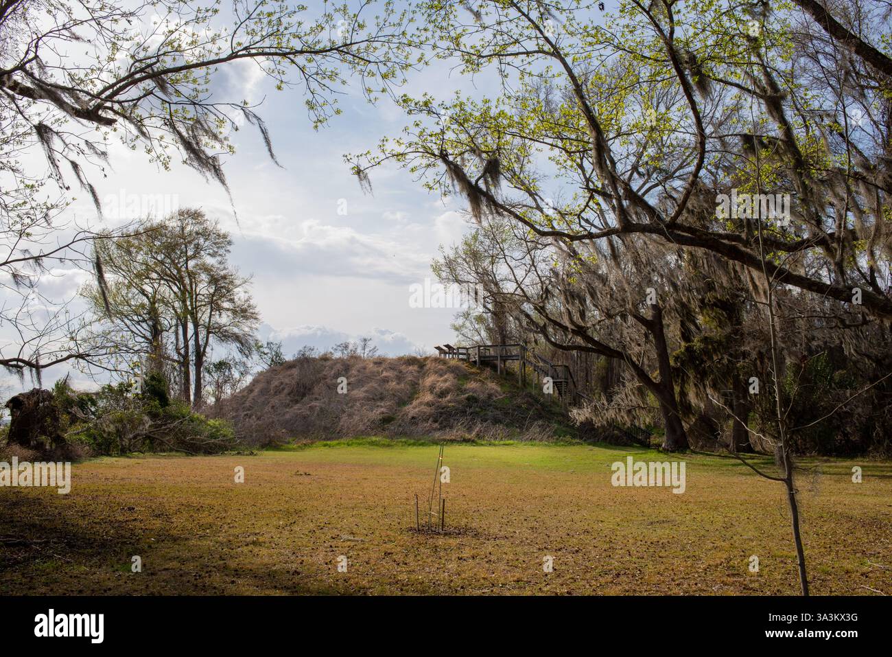 Santee Wildlife Refuge, Indian Mound and Fort Watson, Santee, South ...
