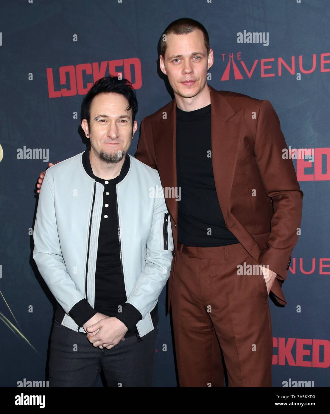 New York City, USA. 16th Mar, 2025. David Yarovesky and Bill Skarsgard ...