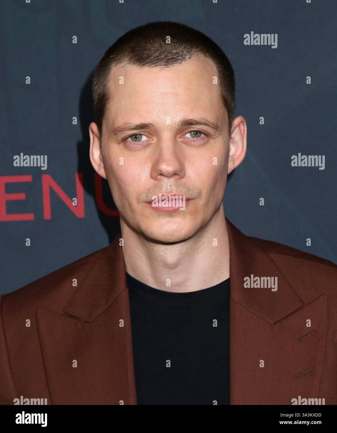 New York City, USA. 16th Mar, 2025. Bill Skarsgard attending the ...