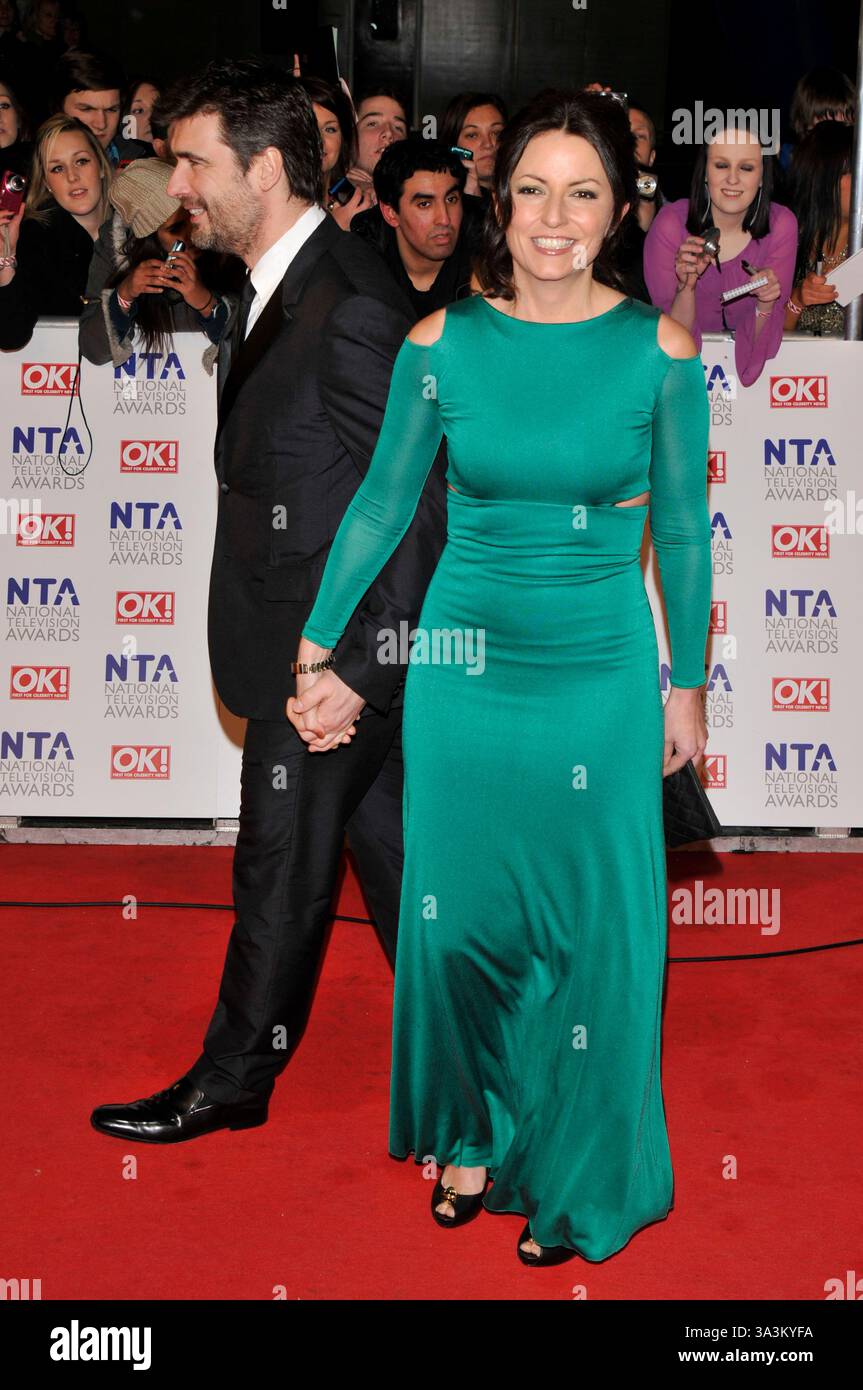 MATTHEW ROBERTSON & DAVINA McCALL .Attending the National Television ...