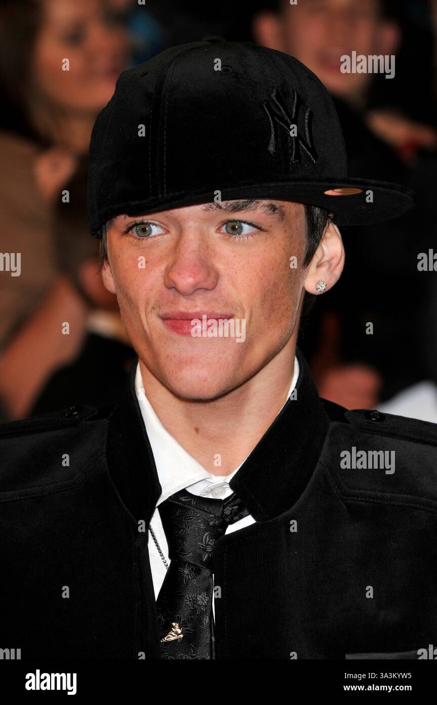 GEORGE SAMPSON .Attending the National Television Awards at O2 Arena ...