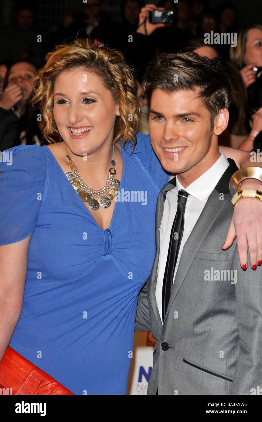 BRONAGH WAUGH & KIERON RICHARDSON .Attending the National Television ...