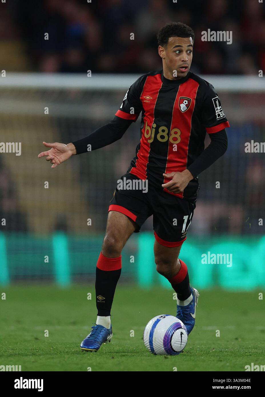 Bournemouth, UK. 15th Mar, 2025. Tyler Adams of Bournemouth during the ...