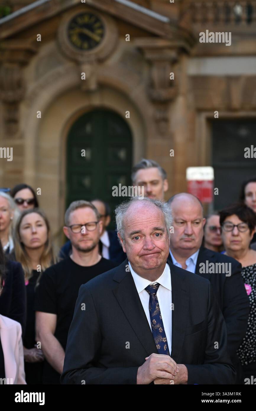 Sydney, Australia. 17th Mar, 2025. Dr Chris Ryan, psychiatrist UNSW is ...