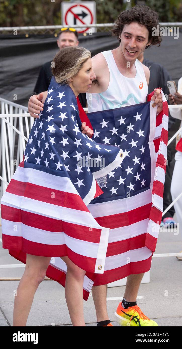 Los Angeles, California, USA. 16th Mar, 2025. With SAVANNAH BERRY, who ...