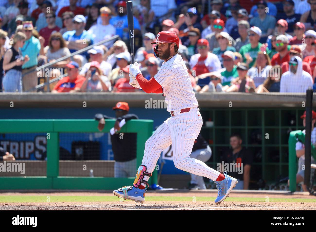 CLEARWATER, FL - MARCH 15: Philadelphia Phillies First Baseman Bryce ...