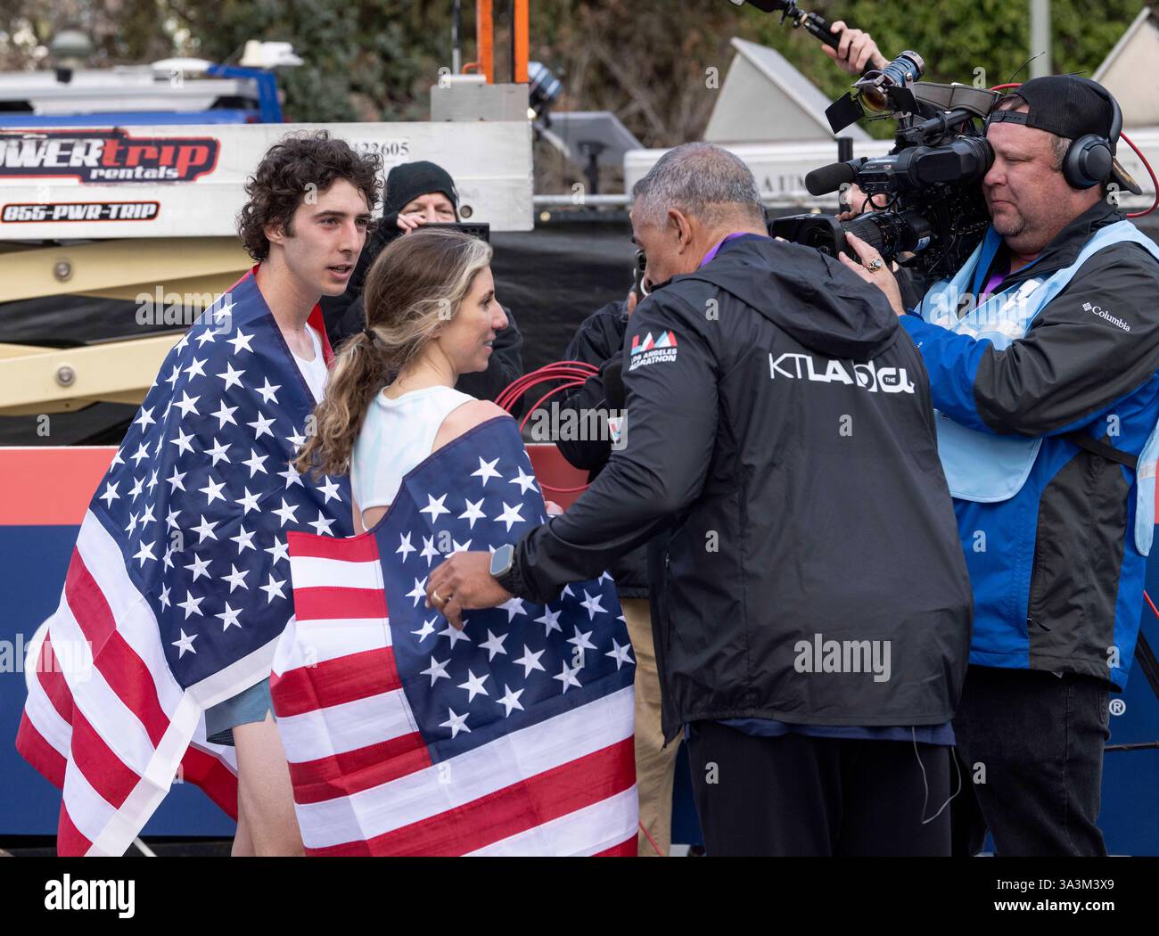 Los Angeles, California, USA. 16th Mar, 2025. With SAVANNAH BERRY, who ...