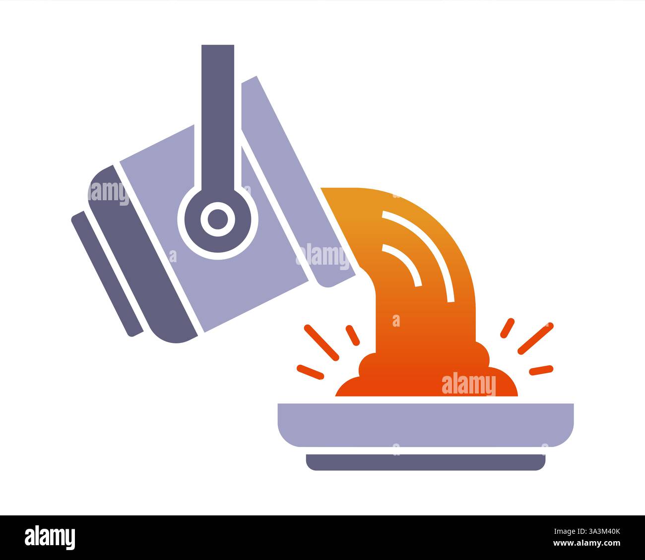 Steel mill pipes Cut Out Stock Images & Pictures - Alamy