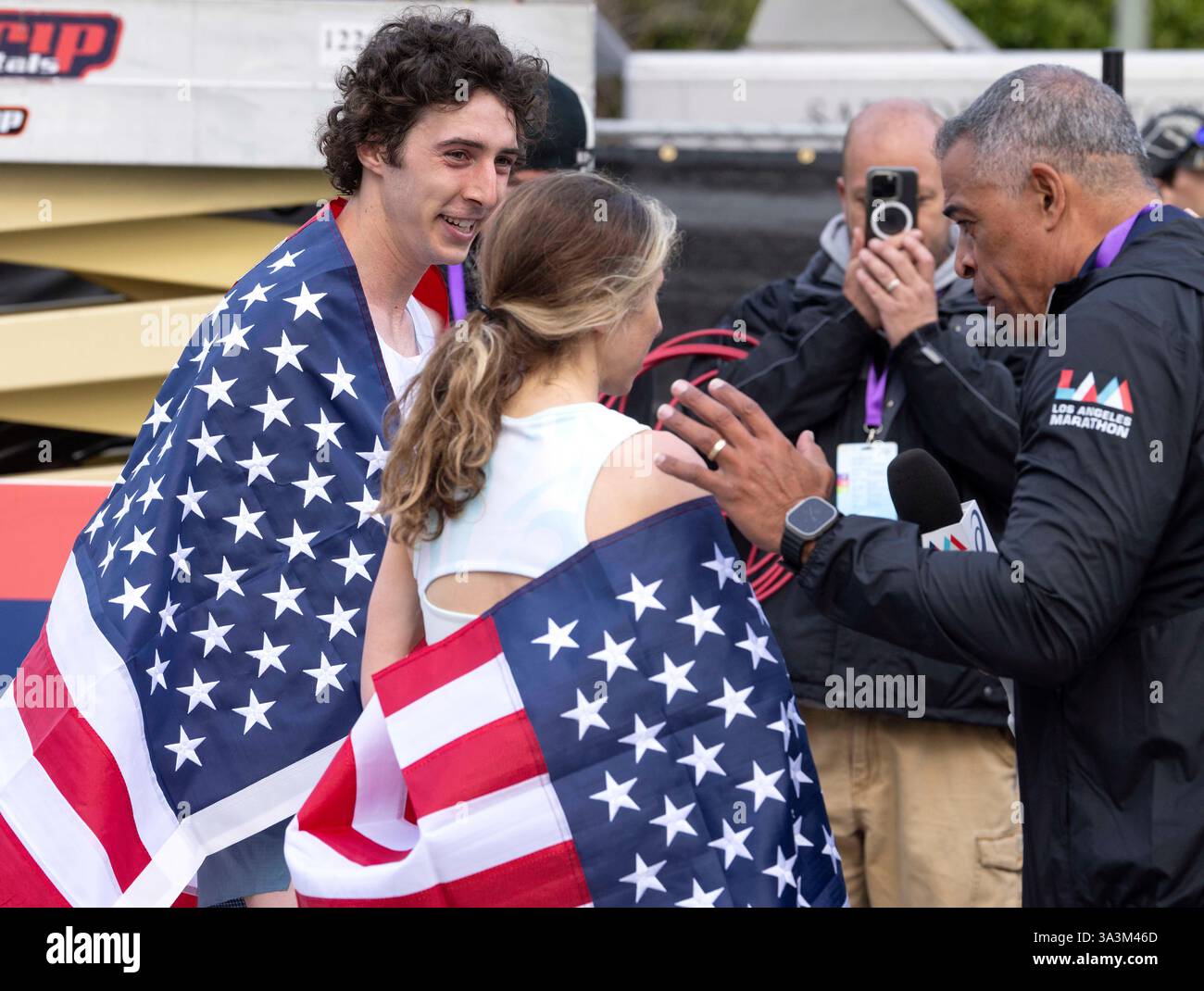Los Angeles, California, USA. 16th Mar, 2025. With SAVANNAH BERRY, who ...