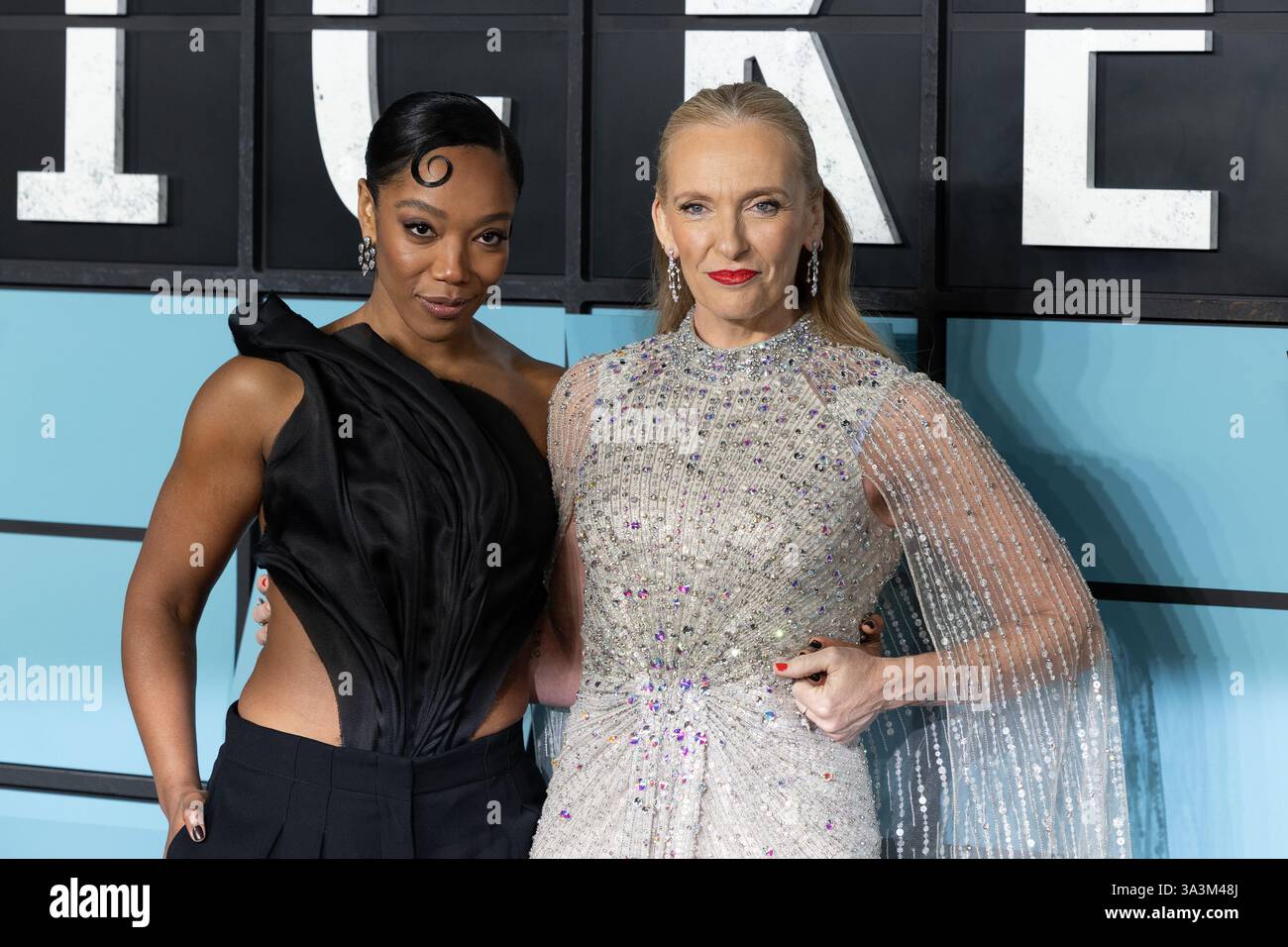 Celebs attend the Mickey 17 World Premiere in Leicester Square ...