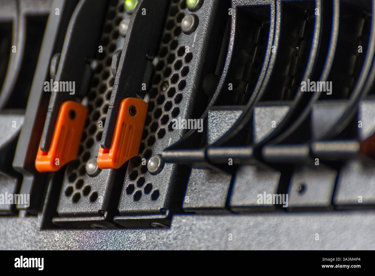 Computer server mainframe and harddisk drive raid storage with LED in ...