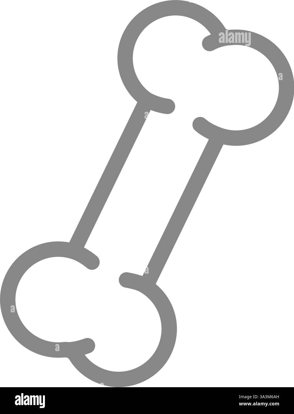 Human bone line icon. Healthy internal organ symbol. Vector ...