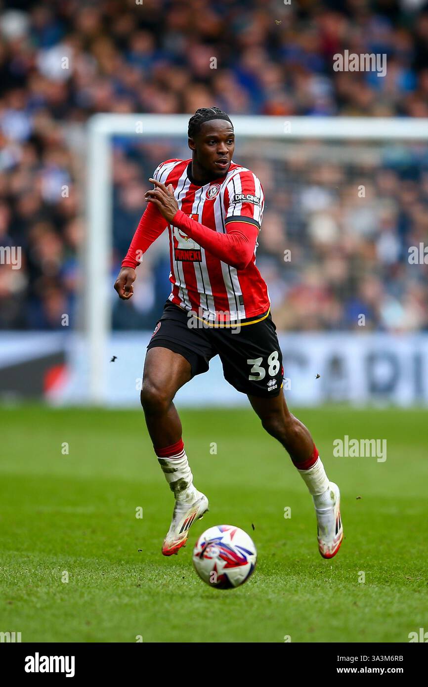 Hillsborough Stadium, Sheffield, England - 16th March 2025 Femi Seriki ...