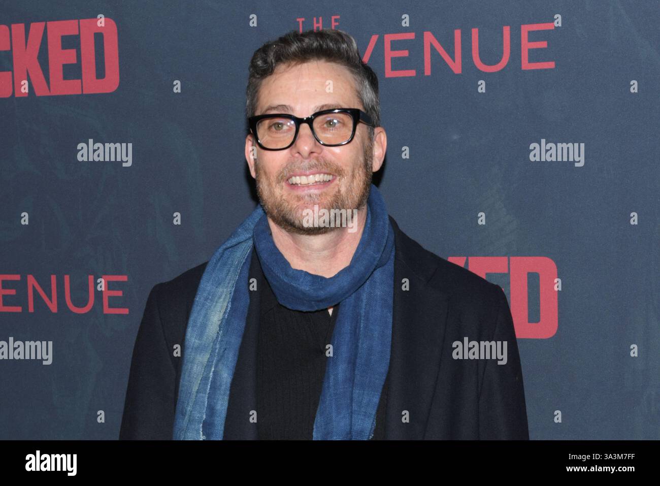 New York, USA. 16th Mar, 2025. Michael Arlen Ross attends "Locked ...