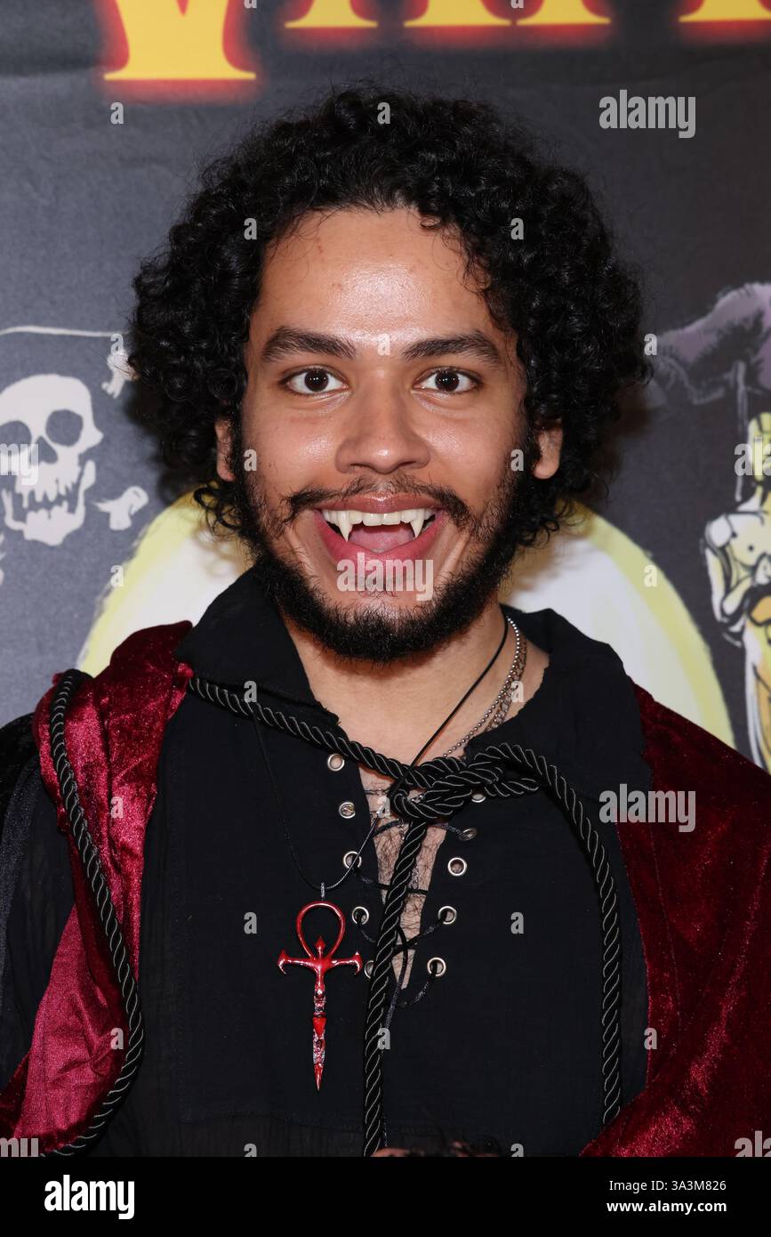 Burbank, California, USA. 15th March, 2025. Prahaan Padhiar attending ...