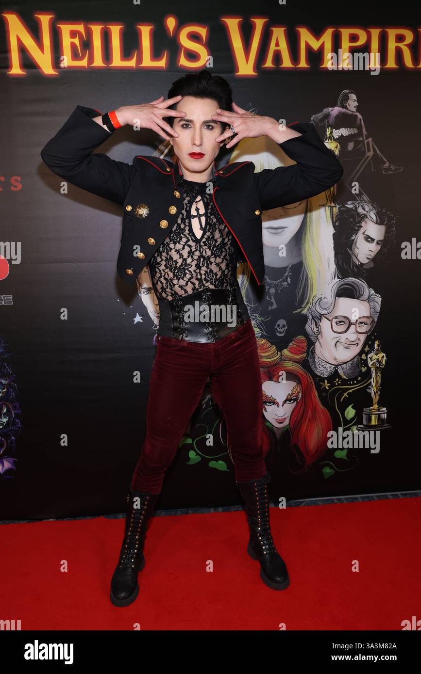 Burbank, California, USA. 15th March, 2025. Ricky Rebel attending Ve ...