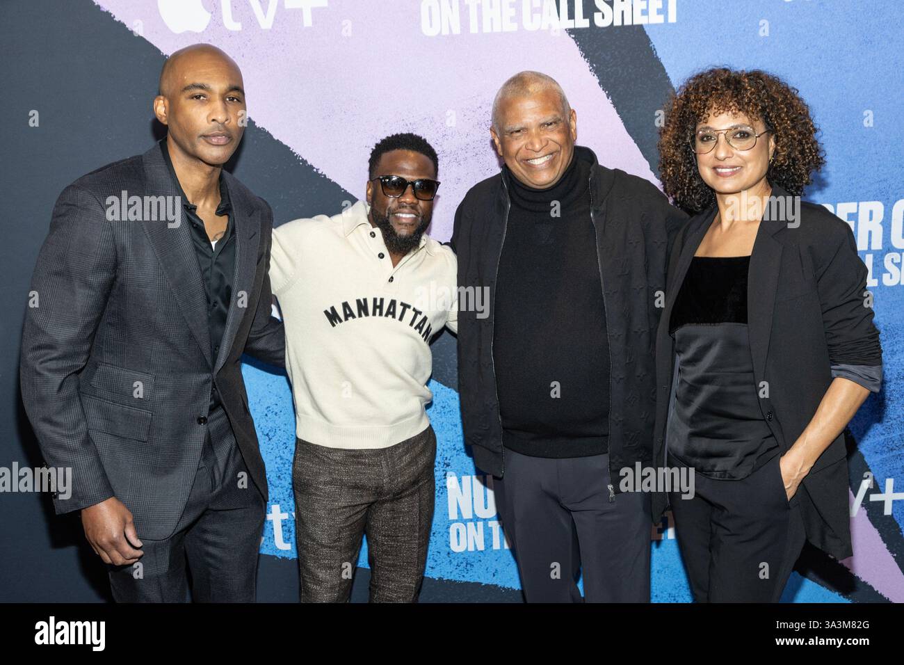 Datari Turner, Kevin Hart, Reginald Hudlin and Shola Lynch attend Apple ...