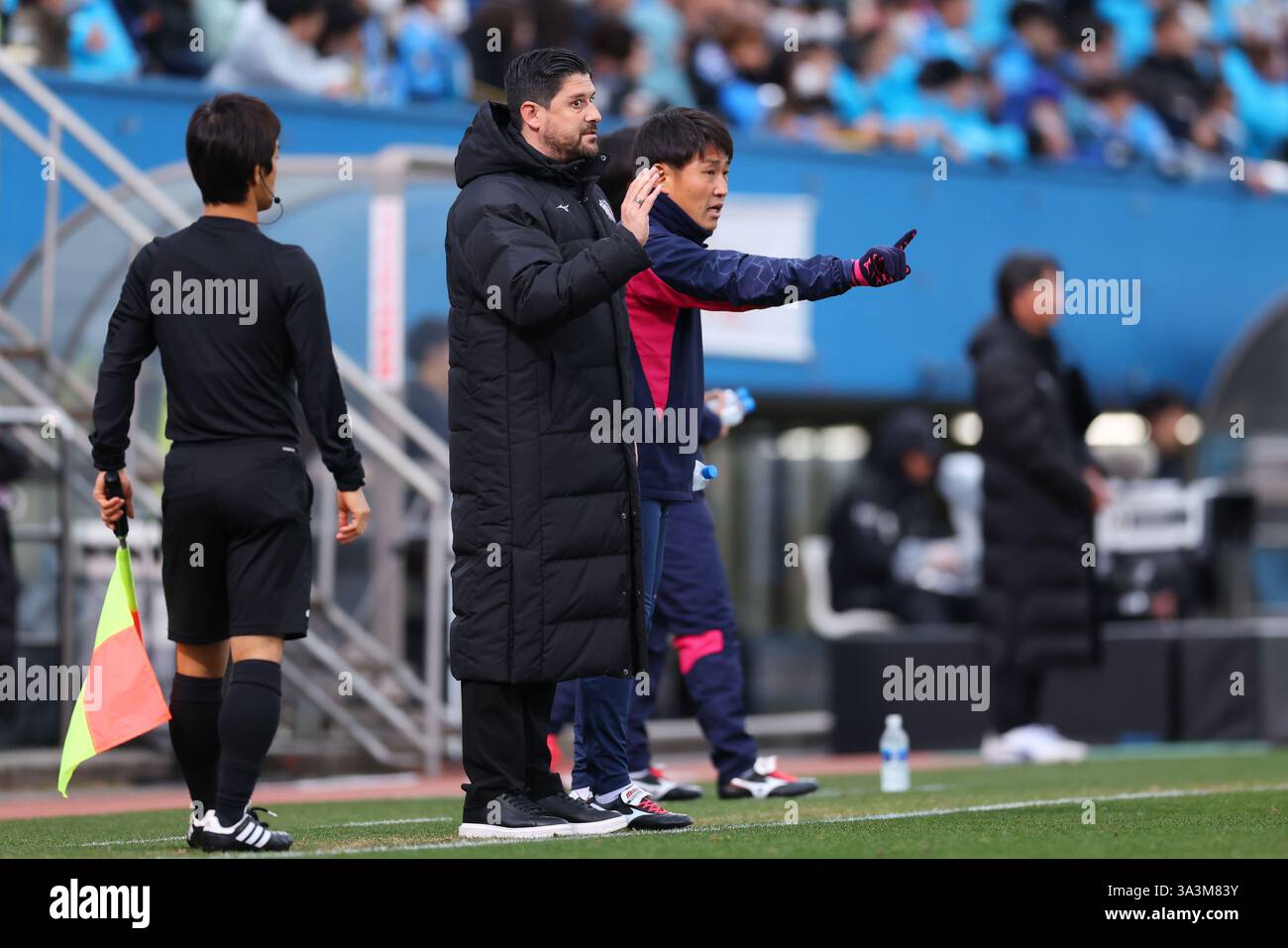 Kanagawa, Japan. 15th Mar, 2025. Arthur Papas (Cerezo) Football/Soccer ...