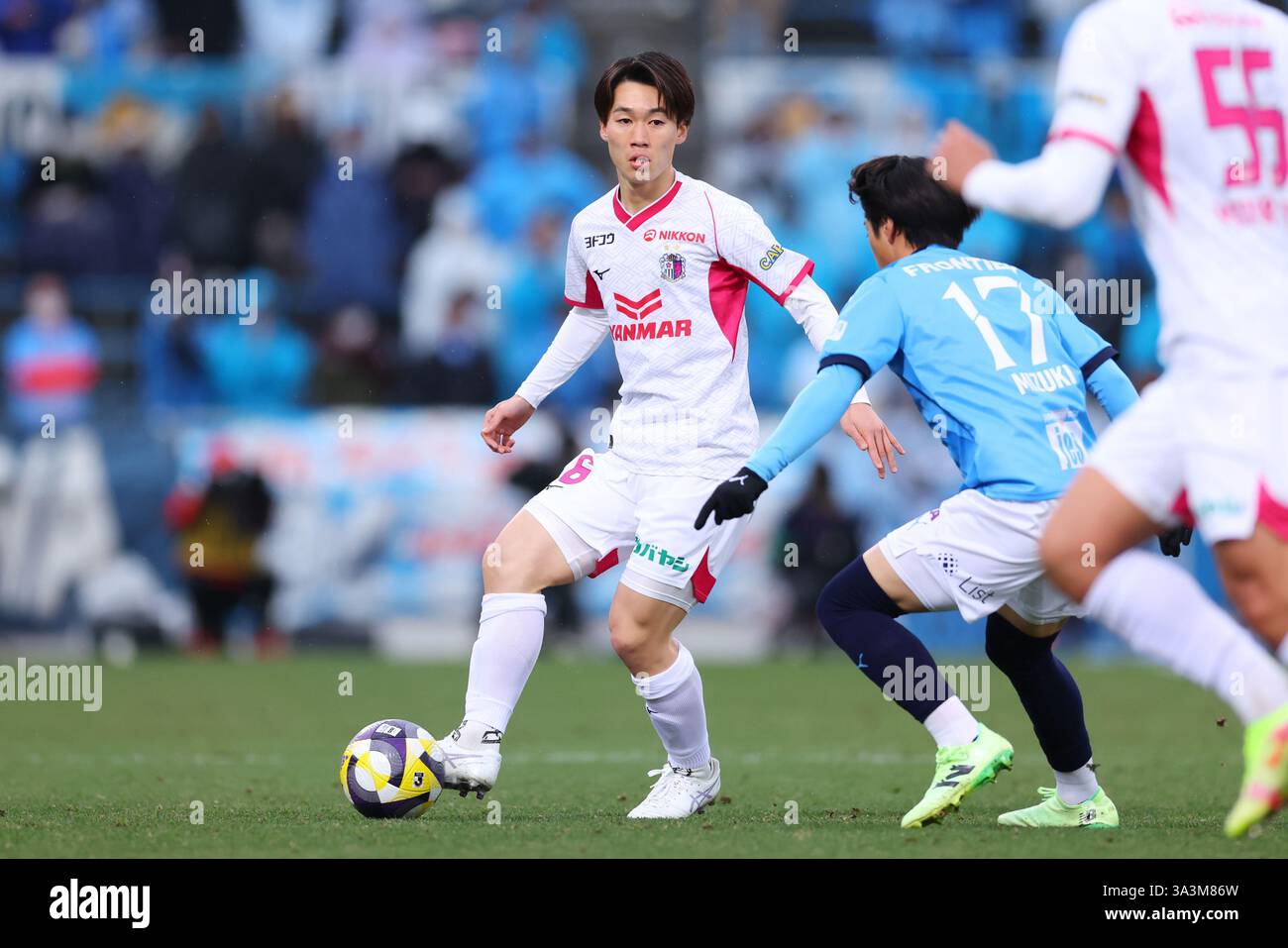 Kanagawa, Japan. 15th Mar, 2025. Hayato Okuda (Cerezo) Football/Soccer ...