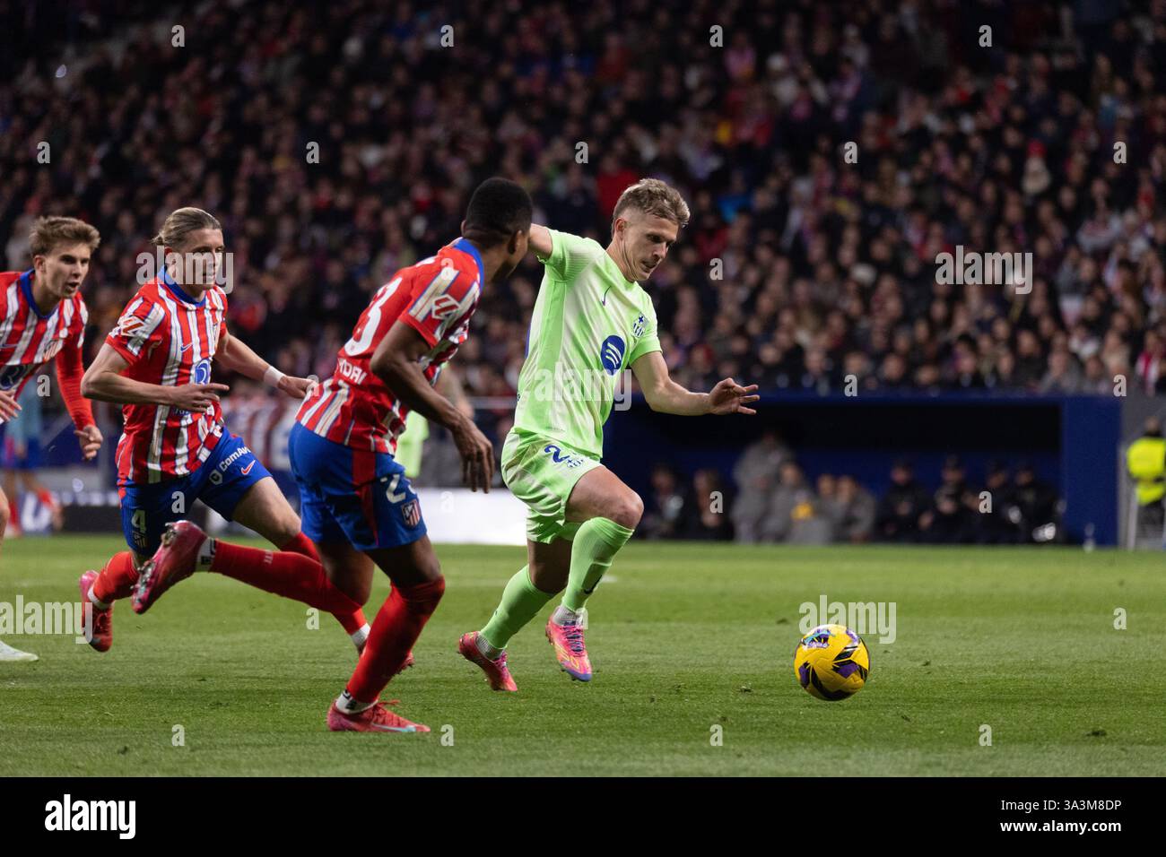 Madrid, Spain. 16th Mar 2025. Dani Olmo during Atletico de Madrid and ...