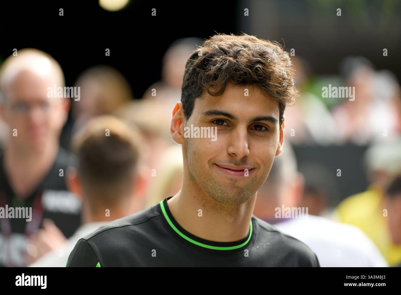 Kick Sauber Formula 1 racing driver Gabriel Bortoleto at Australian ...