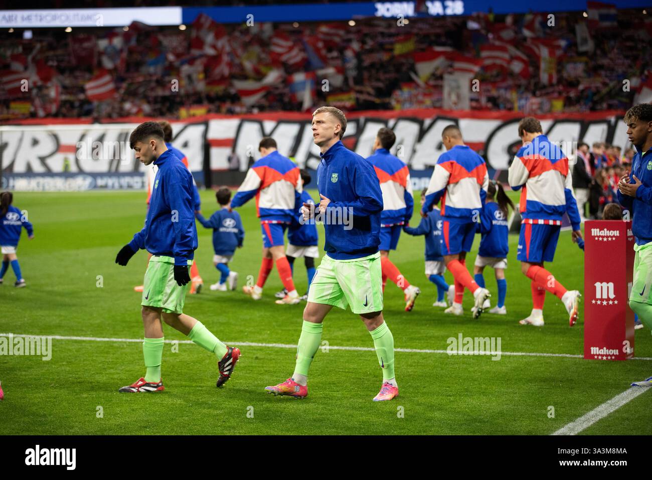 Madrid, Spain. 16th Mar 2025. Dani Olmo during Atletico de Madrid and ...