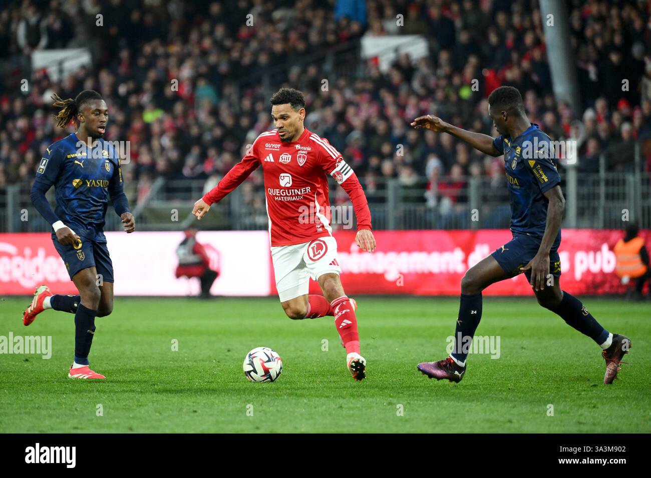 France. 16th Mar, 2025. 07 Kenny LALA (sb29) during the Ligue 1 ...