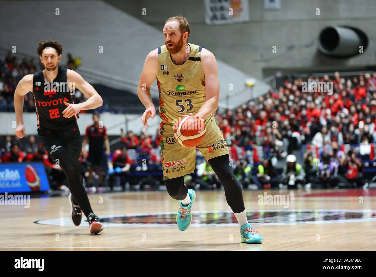 Tokyo, Japan. 15th Mar, 2025. Alex Kirk (Golden Kings) Basketball : The ...