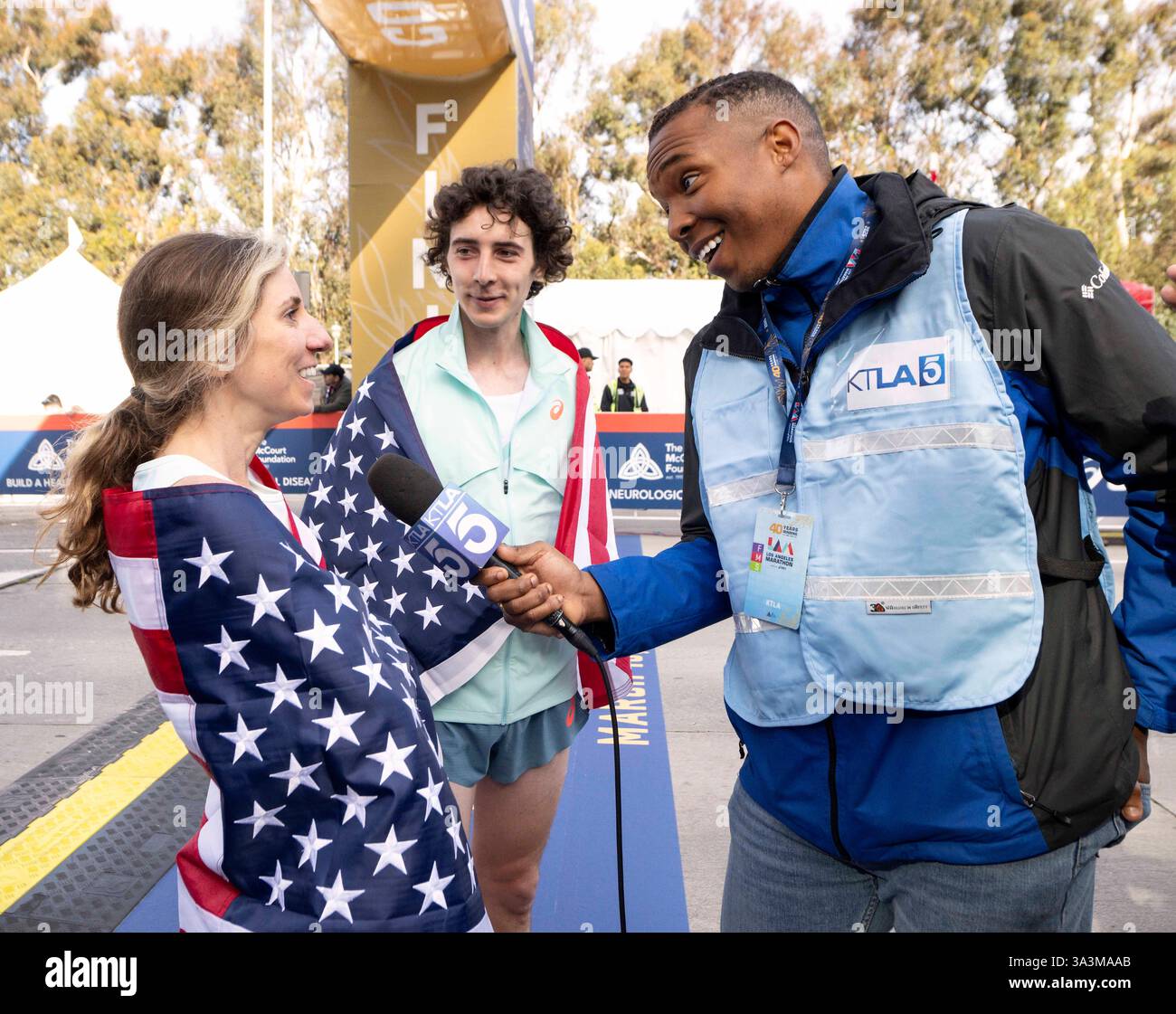 Los Angeles, California, USA. 16th Mar, 2025. With SAVANNAH BERRY, who ...