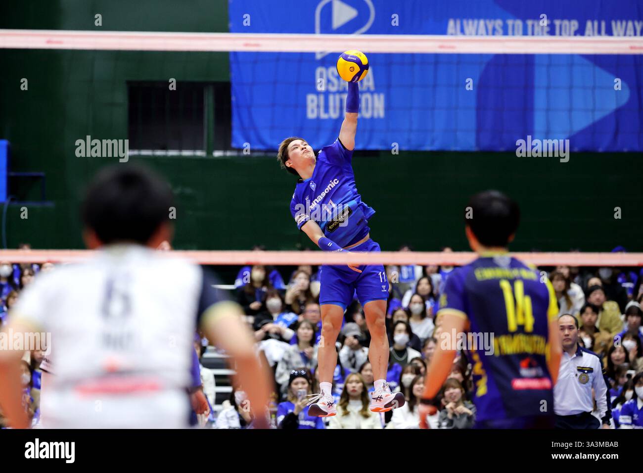 Panasonic Arena, Osaka, Japan. 15th Mar, 2025. Yuji Nishida (), MARCH ...
