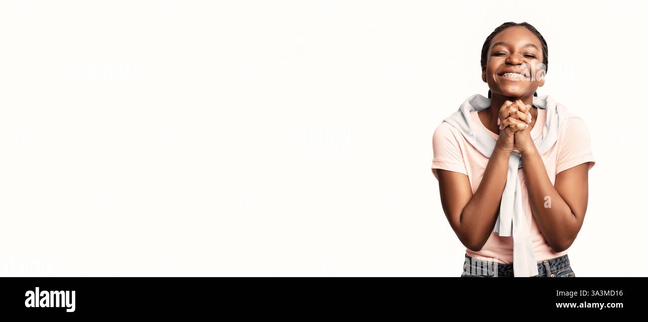 Gratitude contentment Cut Out Stock Images & Pictures - Alamy