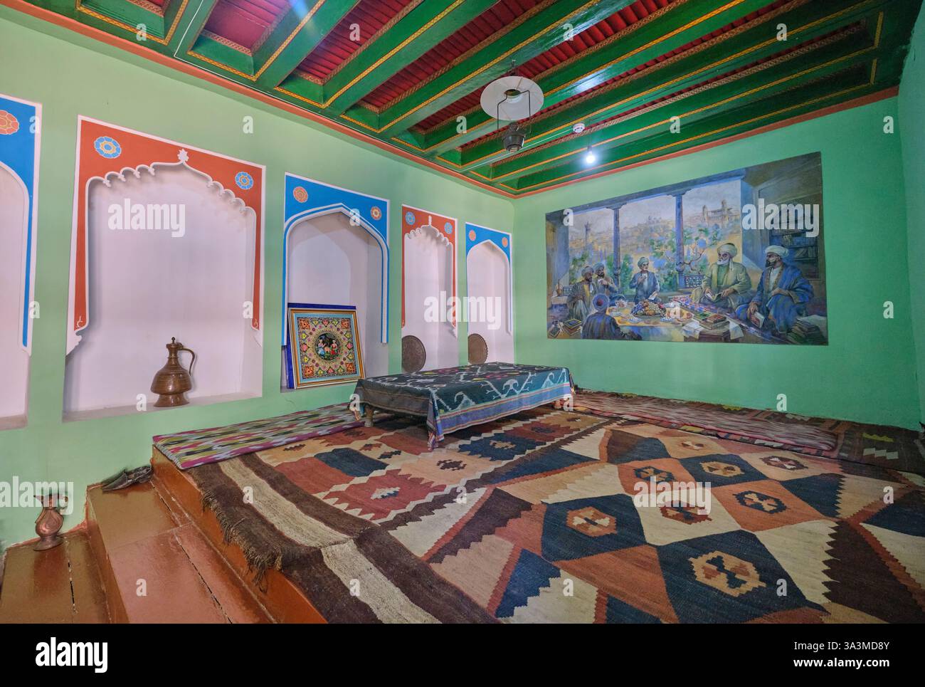 One of the traditional, public receiving rooms. .At the famous writer ...