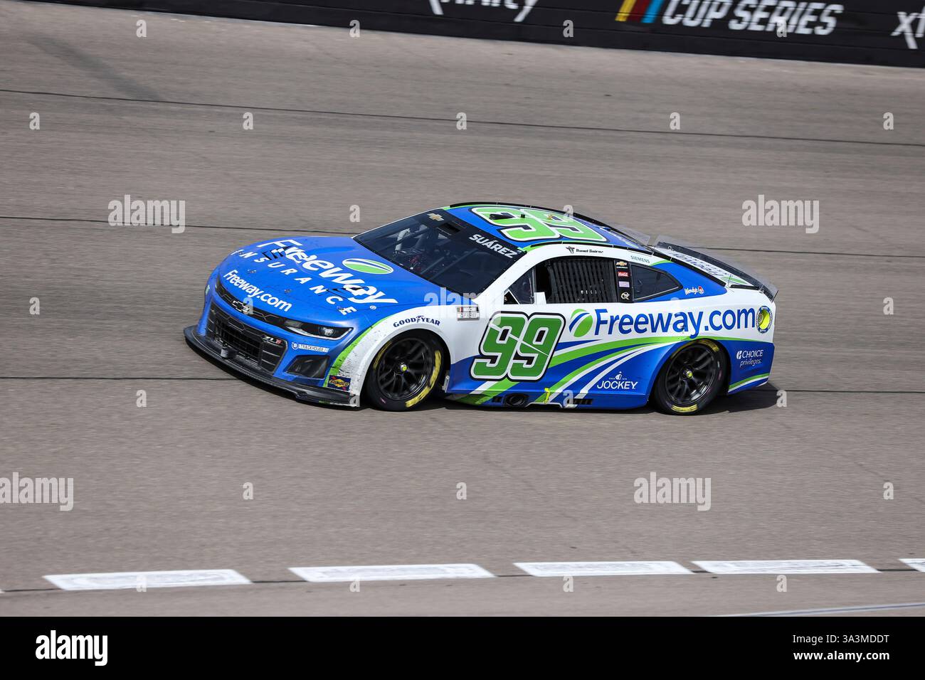 LAS VEGAS, NV - MARCH 16: Daniel Suárez (#99 Trackhouse Racing Freeway ...