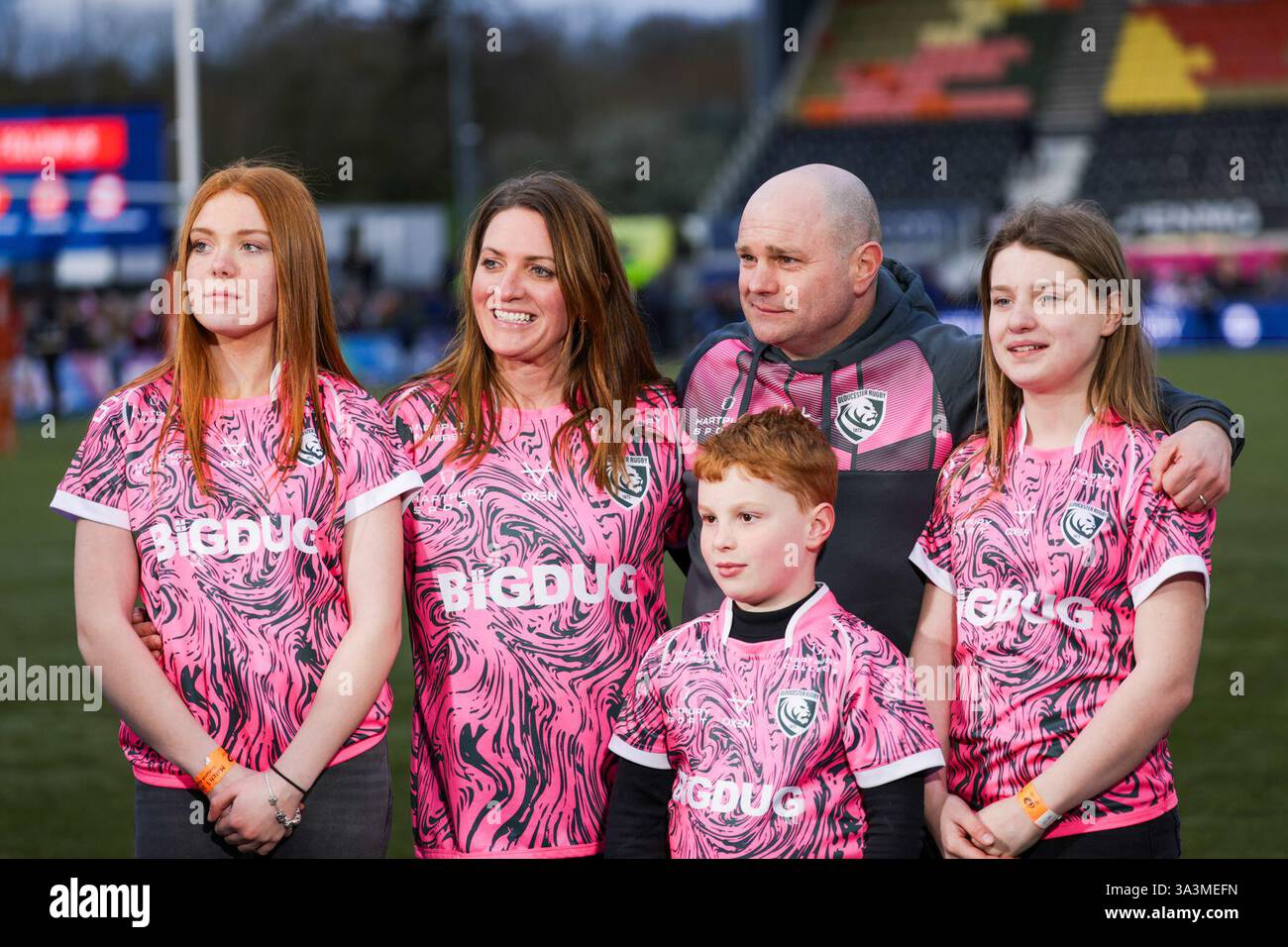 London, UK. 16th Mar, 2025. Gloucester-Hartpury coach Sean Lynn with ...