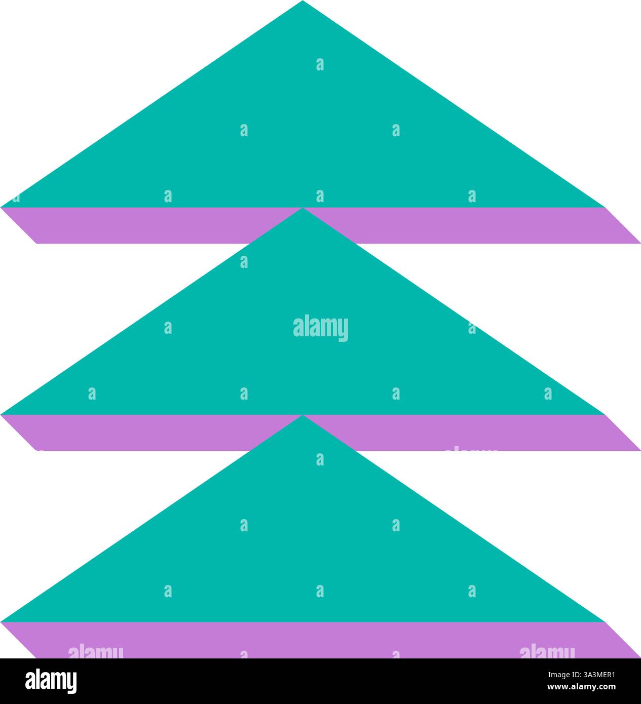 Brutalist Triangle Icon Stock Vector Image & Art - Alamy