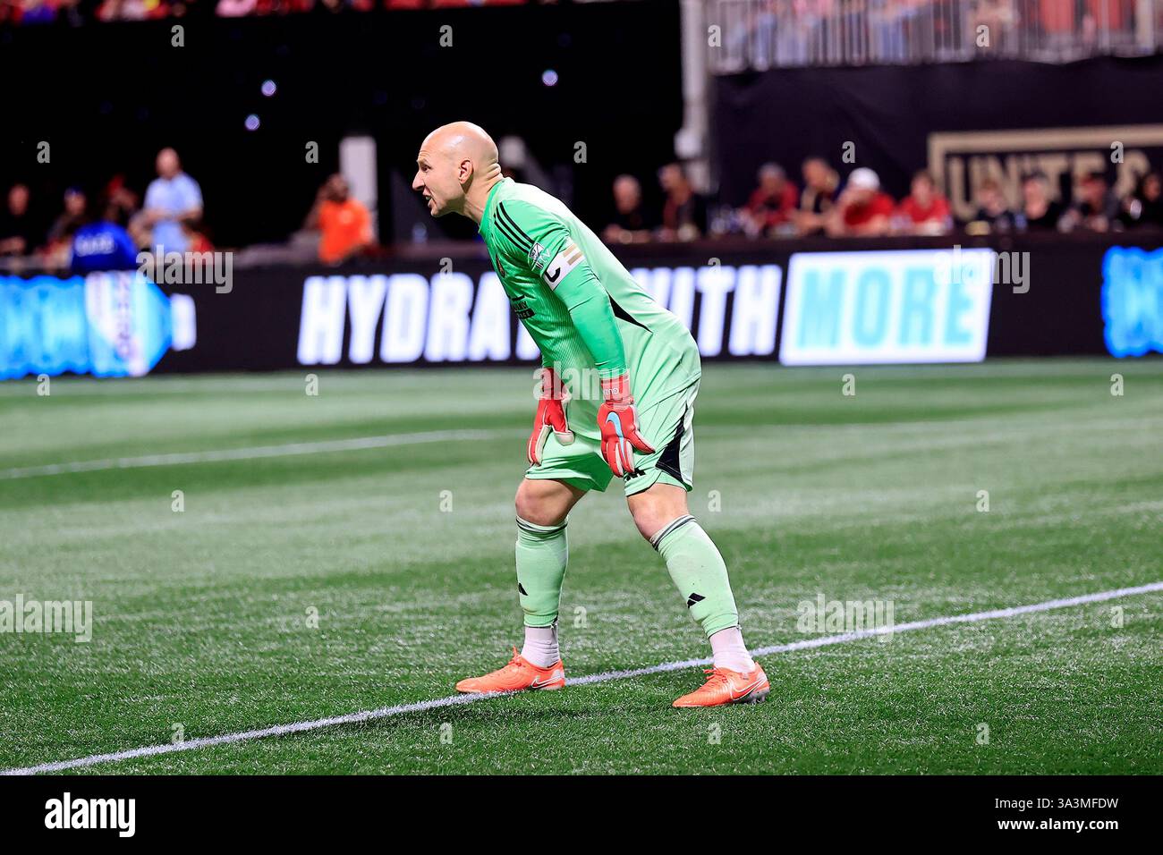 ATLANTA, GA - MARCH 16: Brad Guzan #1 of Atlanta United FC during the ...